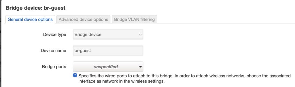 OpenWRT – VLANs for Guest and IoT networks – Roo's View