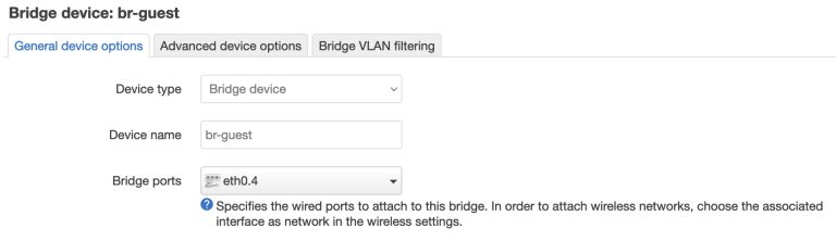 OpenWRT – VLANs for Guest and IoT networks – Roo's View
